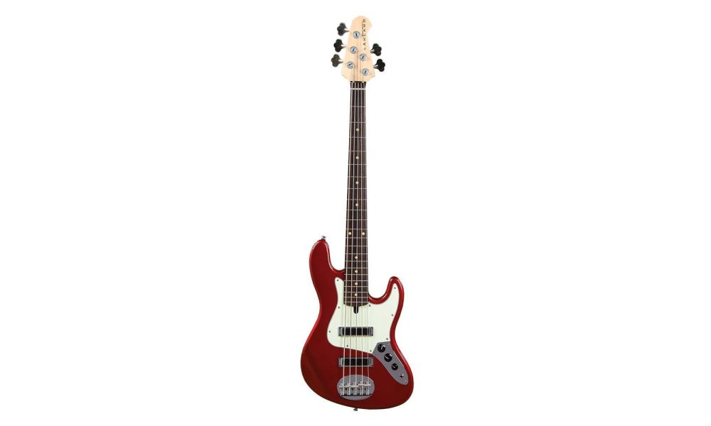 ⚡ Lakland J-Sonic 5 Skyline Candy Apple Red